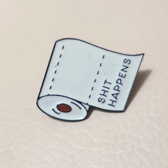 Jewelry | Pin Toilt Paper | Poshmark